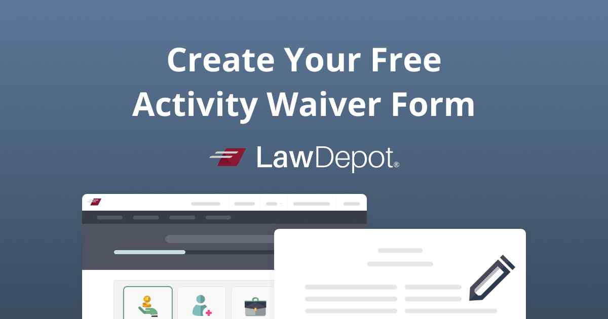 Customisable Activity, Sports & Gym Liability Waiver | LawDepot