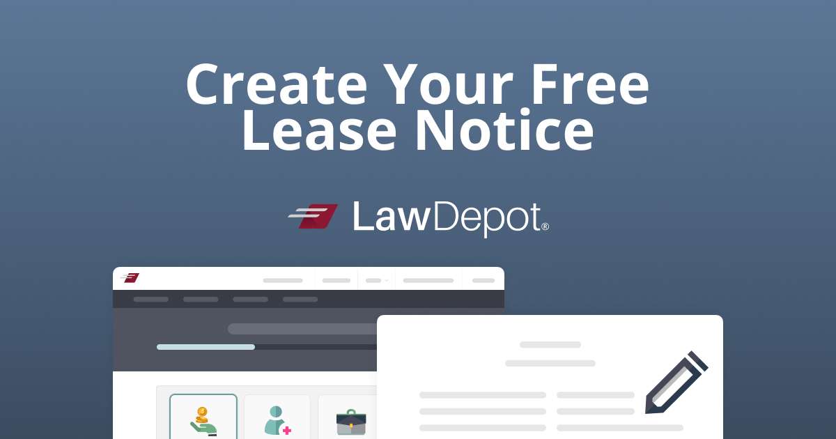 Free Lease Notice Forms | LawDepot (New Zealand)