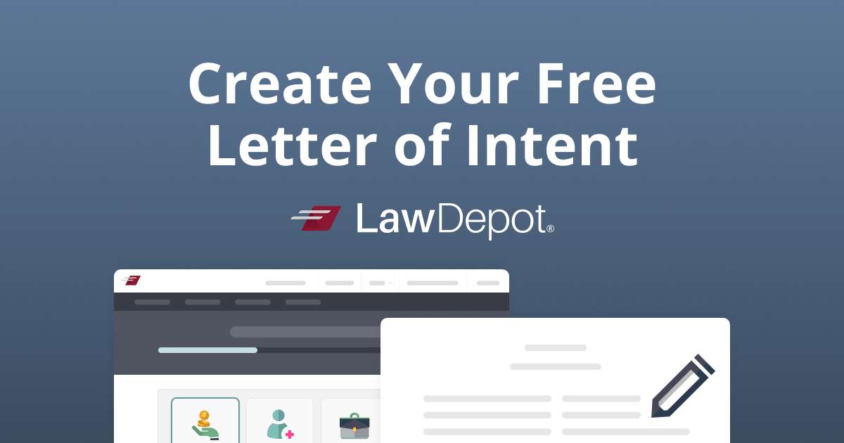 Free Letter of Intent Template for Every State | LawDepot