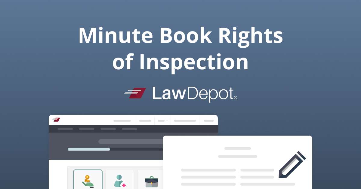Minute Book Rights of Inspection Form (US) | LawDepot