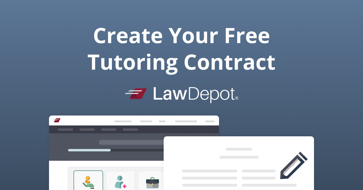 Free Customizable Tutoring Contract Template | LawDepot