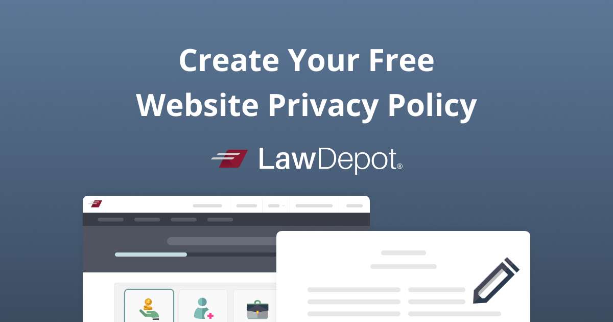 Free Privacy Policy for Website Template | Custom Form